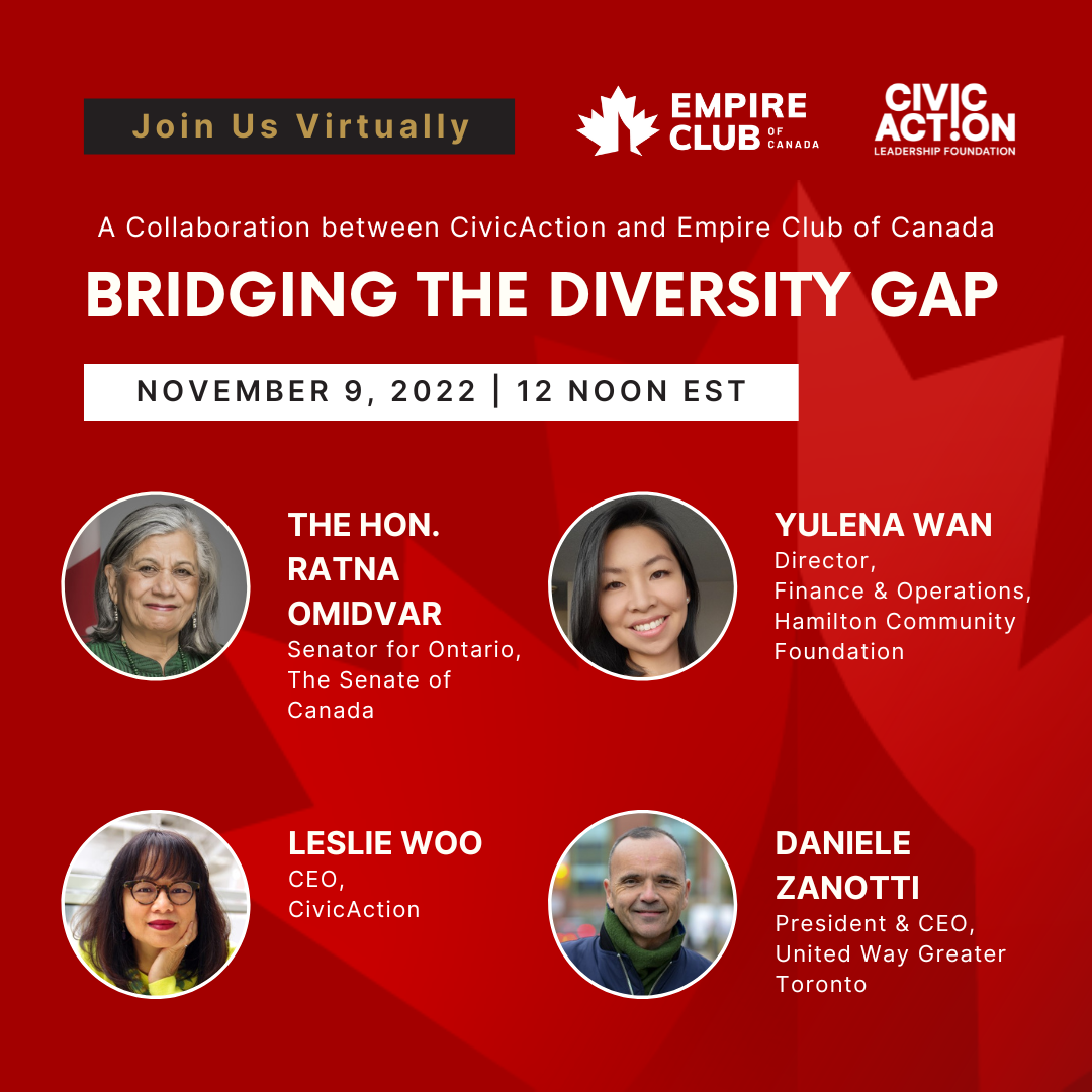 Bridging the Diversity Gap | Empire Club of Canada