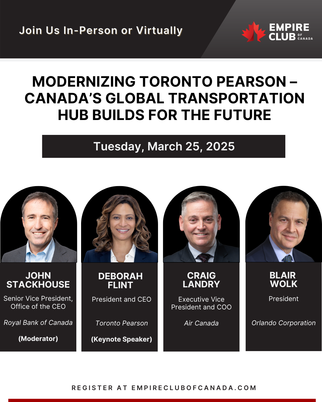 Modernizing Toronto Pearson | Empire Club of Canada